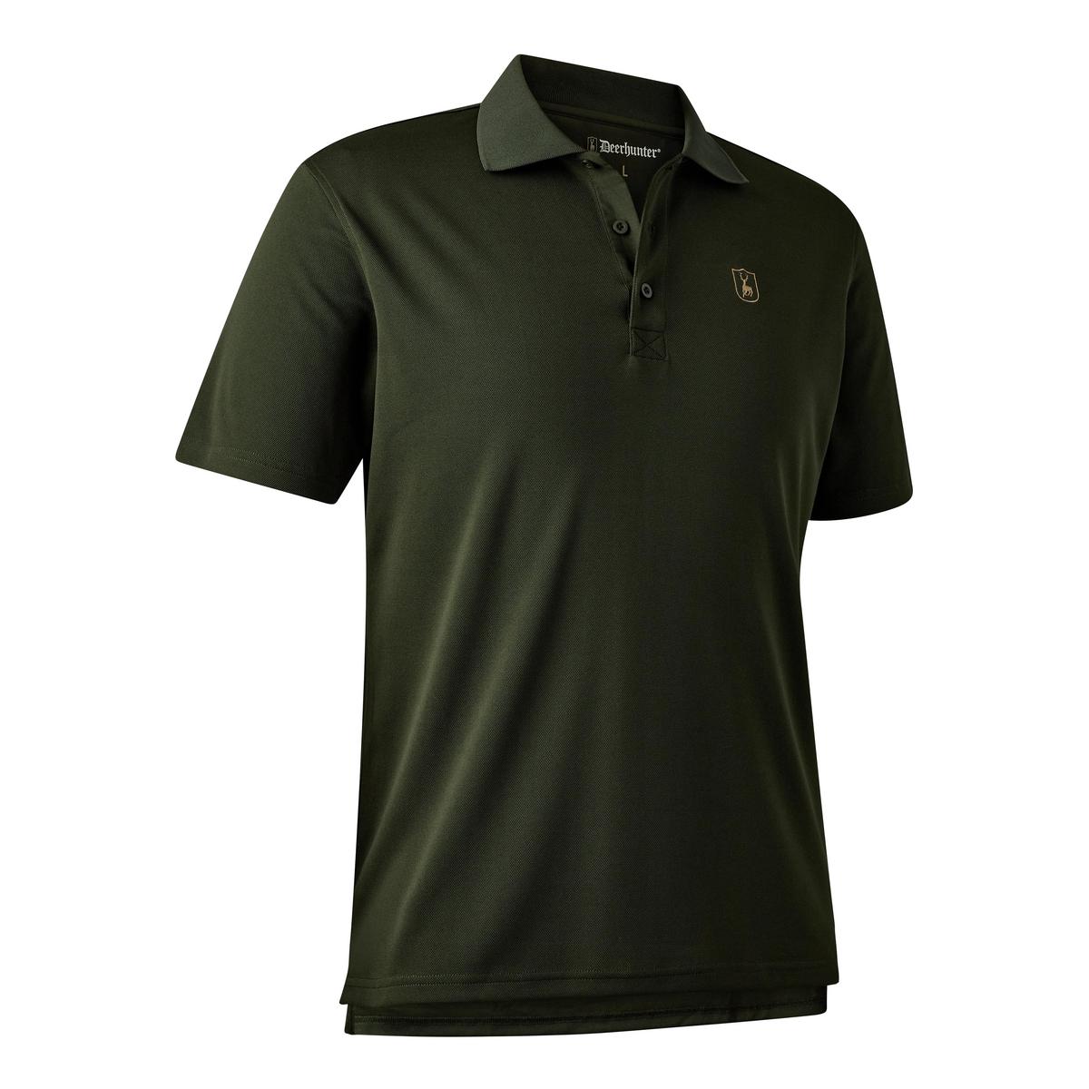 Deerhunter Climate Polo Shirt with 37.5 Technology Forest Ember XXXX ...
