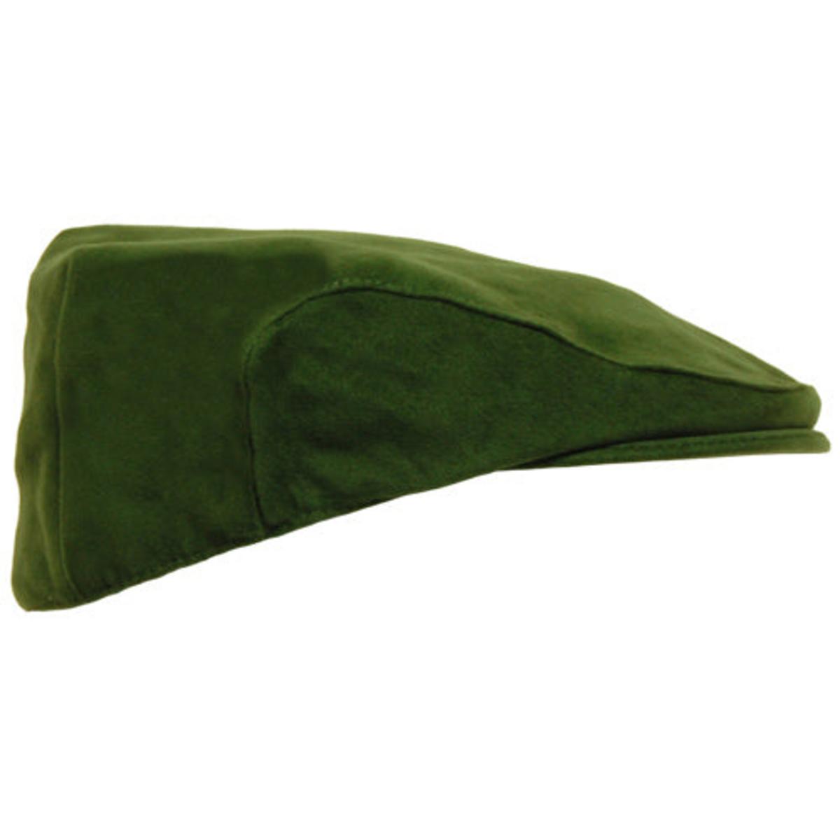 Game Olive Green Moleskin Flat Cap | eBay